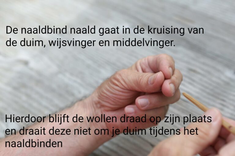 Needlebinding step by step instructions. – Needlebinding.com